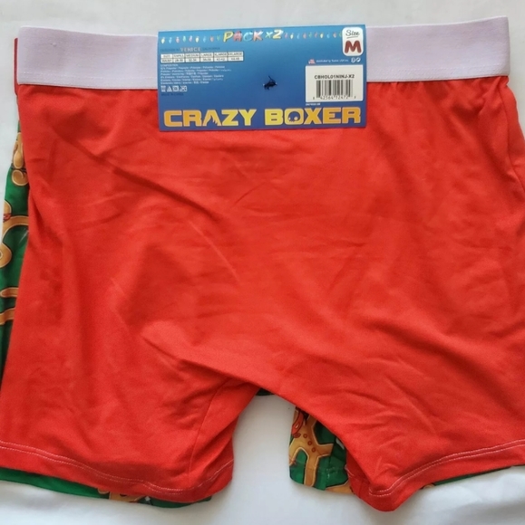 Crazy Boxer | Underwear & Socks | 2 Pair Crazy Boxer Gingerbread Man ...